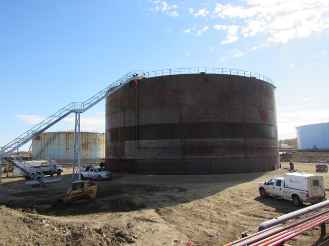 Elite Completes 100,000 bbl Tank - Elite Integrity Services