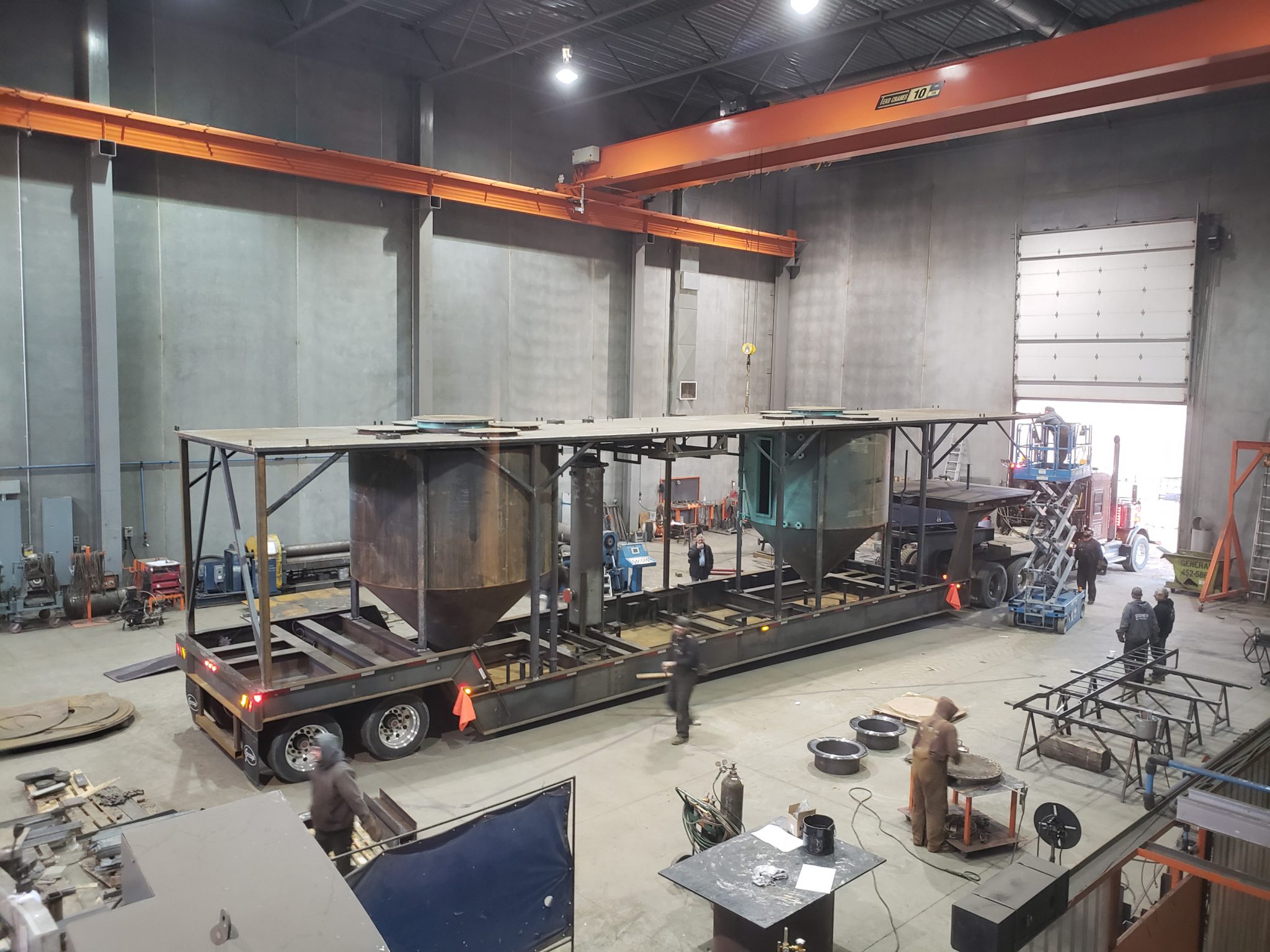 Custom Project - Trailer Skid Package - Elite Integrity Services