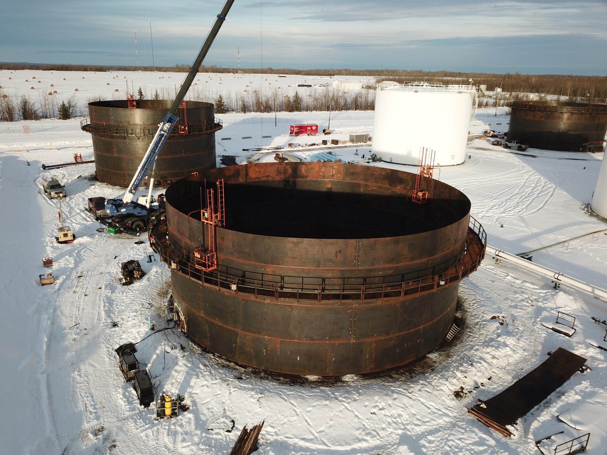 New Tank Construction - Multi Tank Project Compressed Schedule - Elite ...